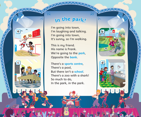 In the park! | Let's speak English!