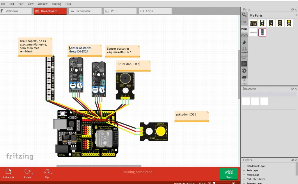 Simuladors( Fritzing) i MicroPython | Curs Steam Makers Montse Bellot