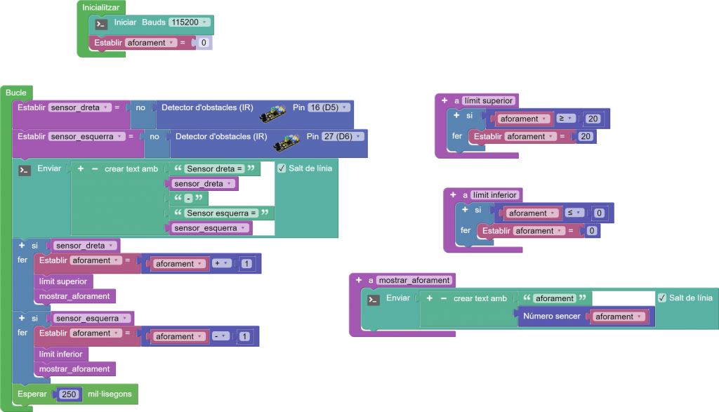 ArduinoBlocks i ESP32 | Curs Steam Makers Montse Bellot