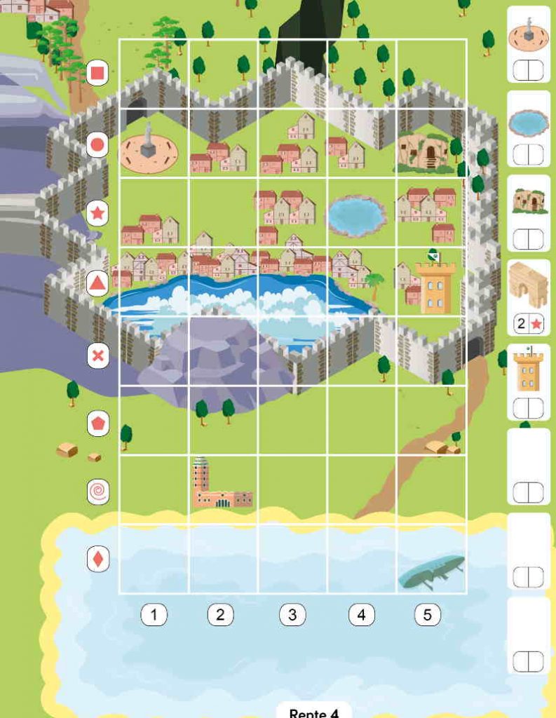 UN EXEMPLE D’ACTIVITAT INNOVAMAT; AVENTURES… COORDENADES | 1r A La ...