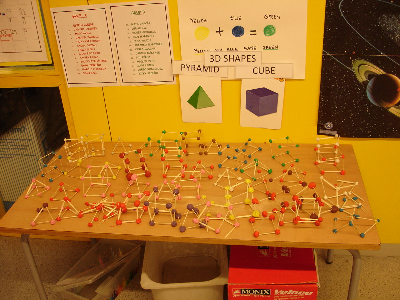 Cooperative work: drawing lines and shapes | ART