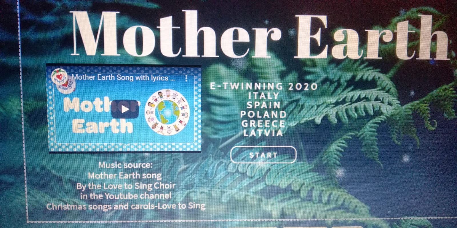 Dear Earth: Our letters to the Earth – EnglishZone