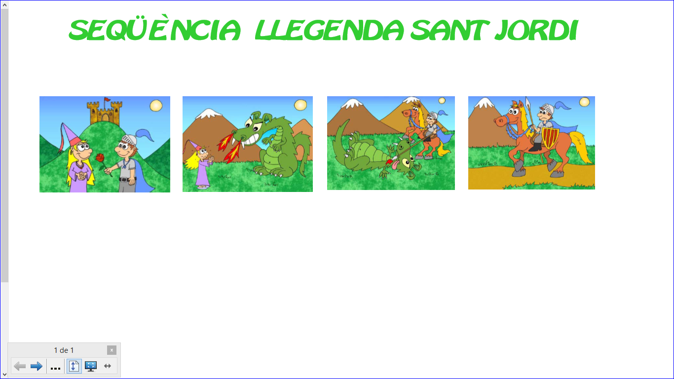 Activitats Sant Jordi | CLASSE DELS GOSSOS P5B