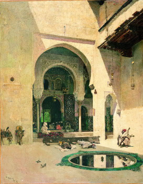Marià Fortuny Pati de l’Alhambra | De la literatura a les cuines de la ...