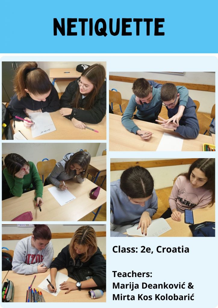 Netiquette, work from Croatia – WAIT AND HOPE, all human wisdom is ...