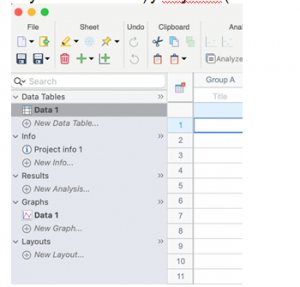 GRAPH PAD – Eines informatiques