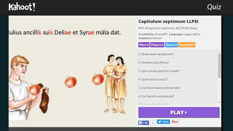 Capitulum septimum | El Fil de les Clàssiques