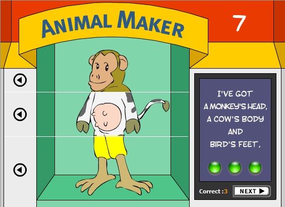 Animal maker. Cicle inicial | Use your English @ Sant Martí