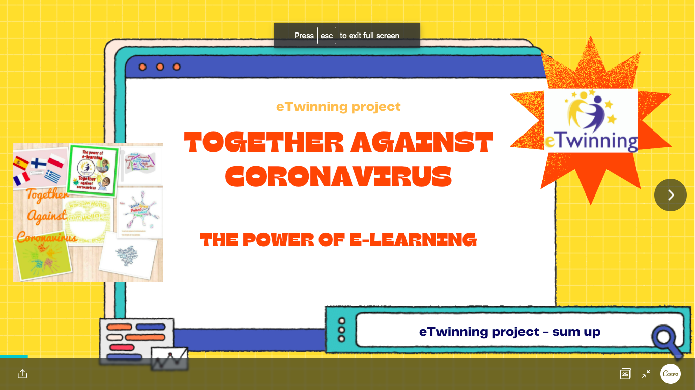 Together until the end – Etwinning