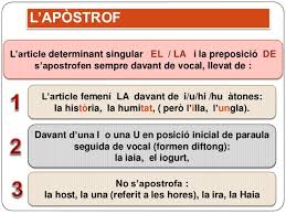 apòstrof – ensenya'm la llengua