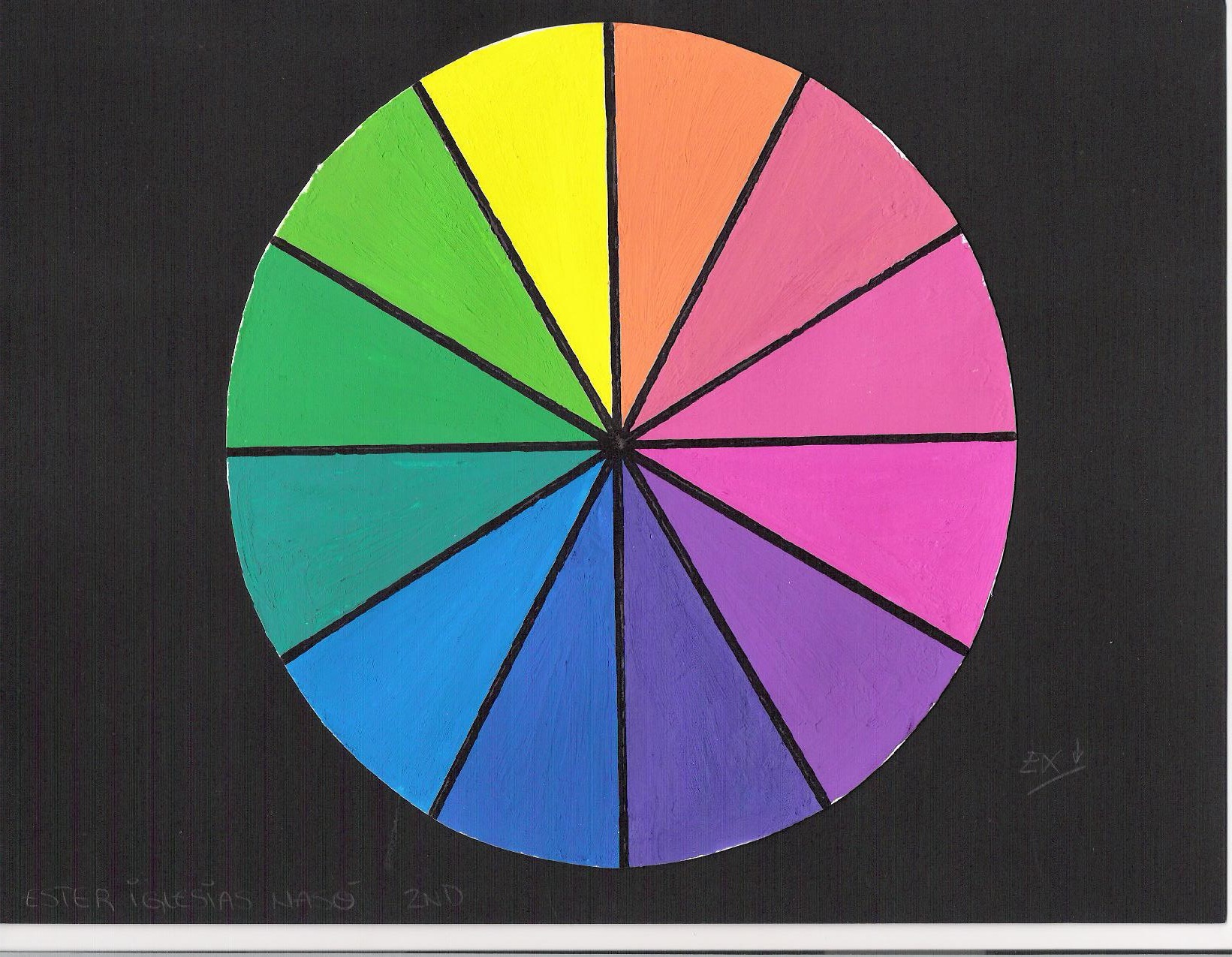 cercle-cromatic | Visual i Plàstica 2n ESO