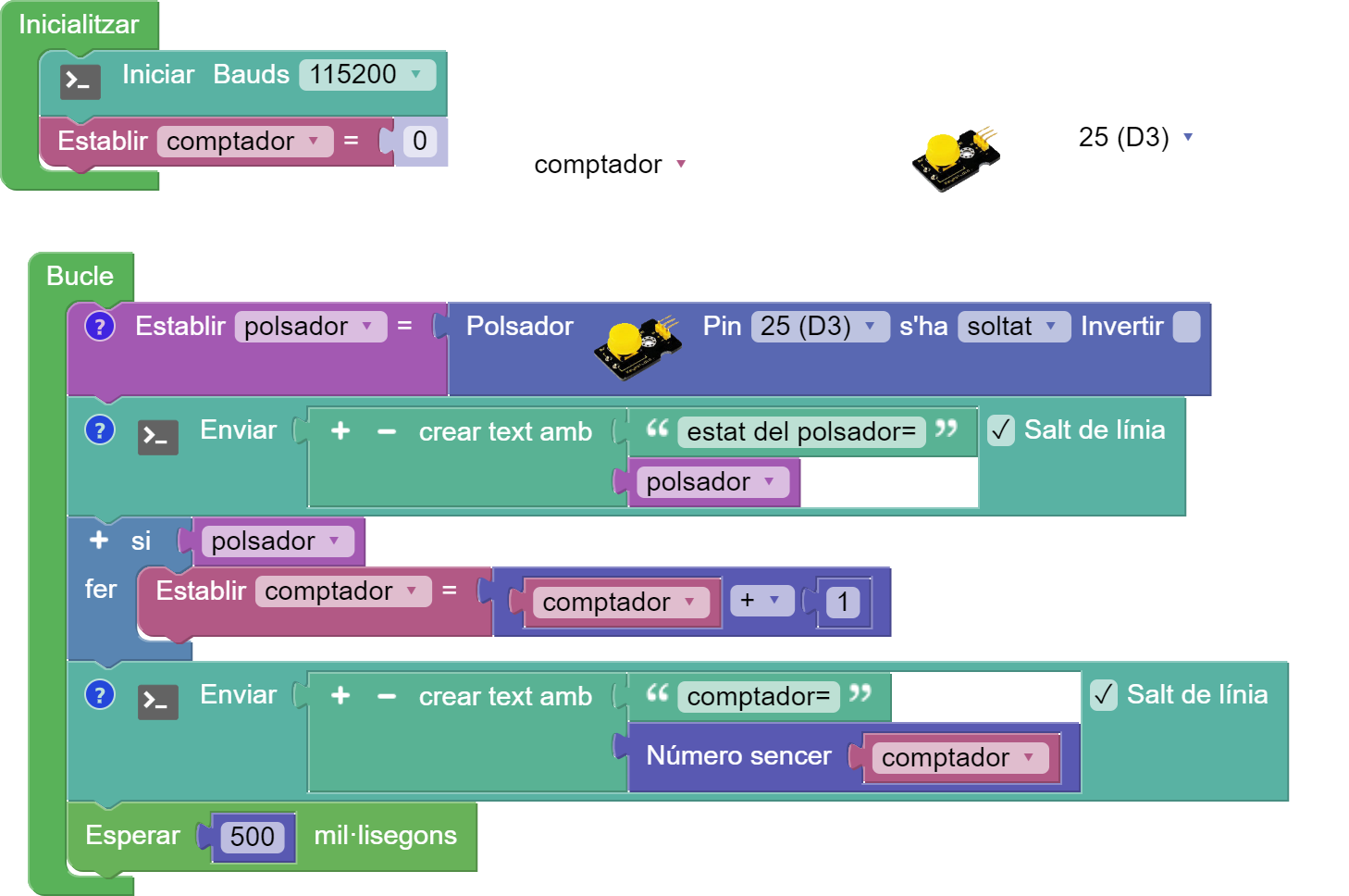 Sessió 4: Arduinoblocks i ESP32. – formaciosteamakersfrancesccobos