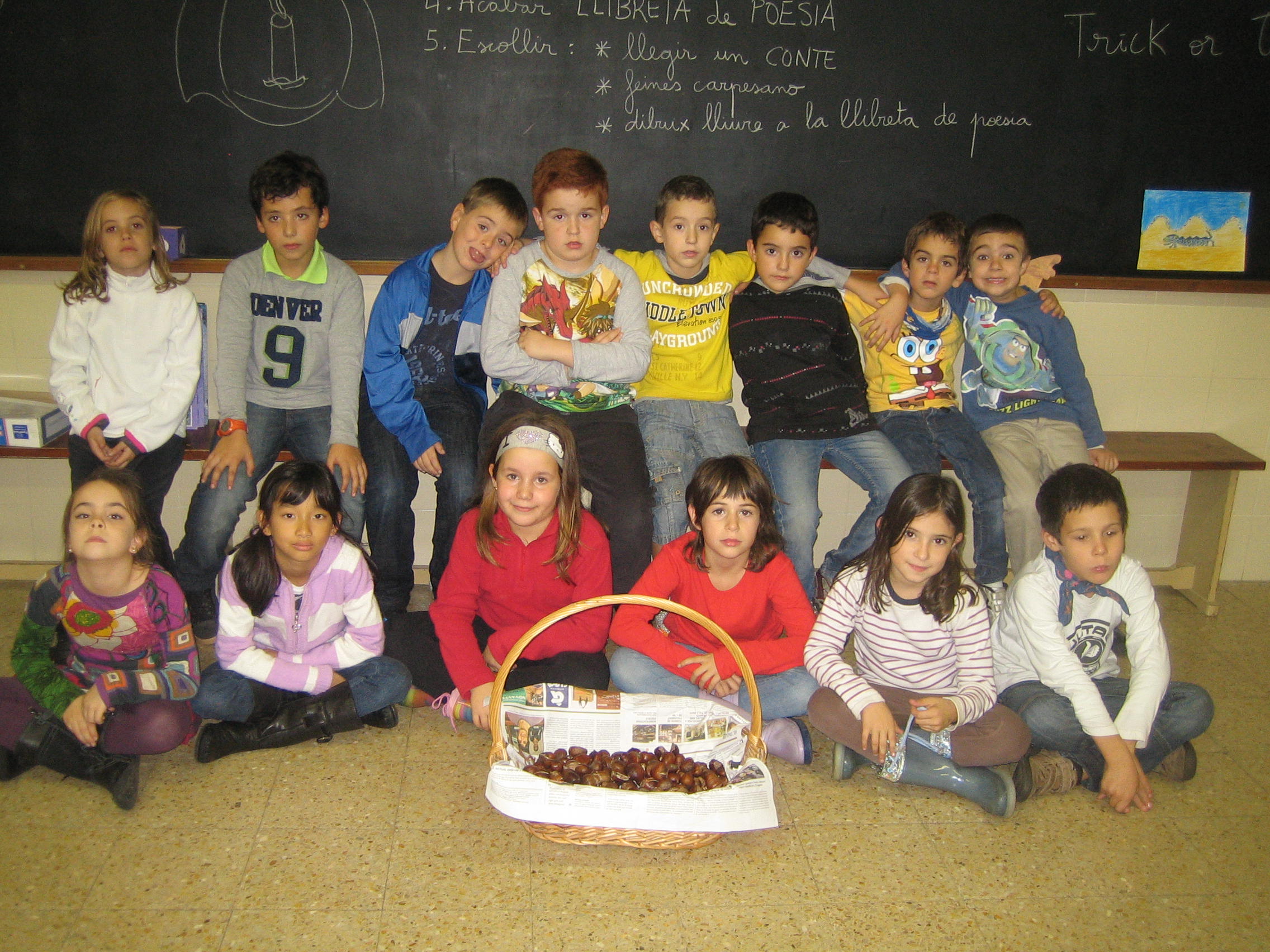 LA CASTANYADA | Som els nens i nenes de cicle inicial