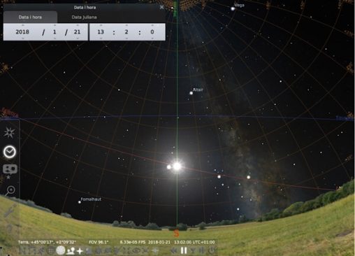 Stellarium, simulador astronòmic del cel – Labobloc de Biologia i Geologia