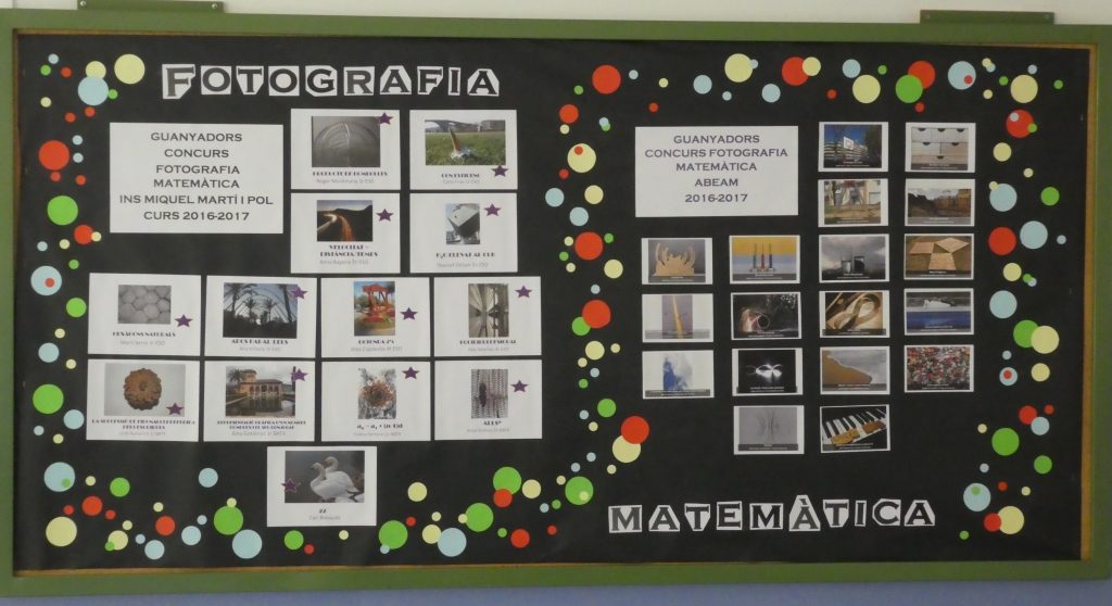 MURAL MATEMÀTIC | Departament de matemàtiques INS MIQUEL MARTÍ I POL