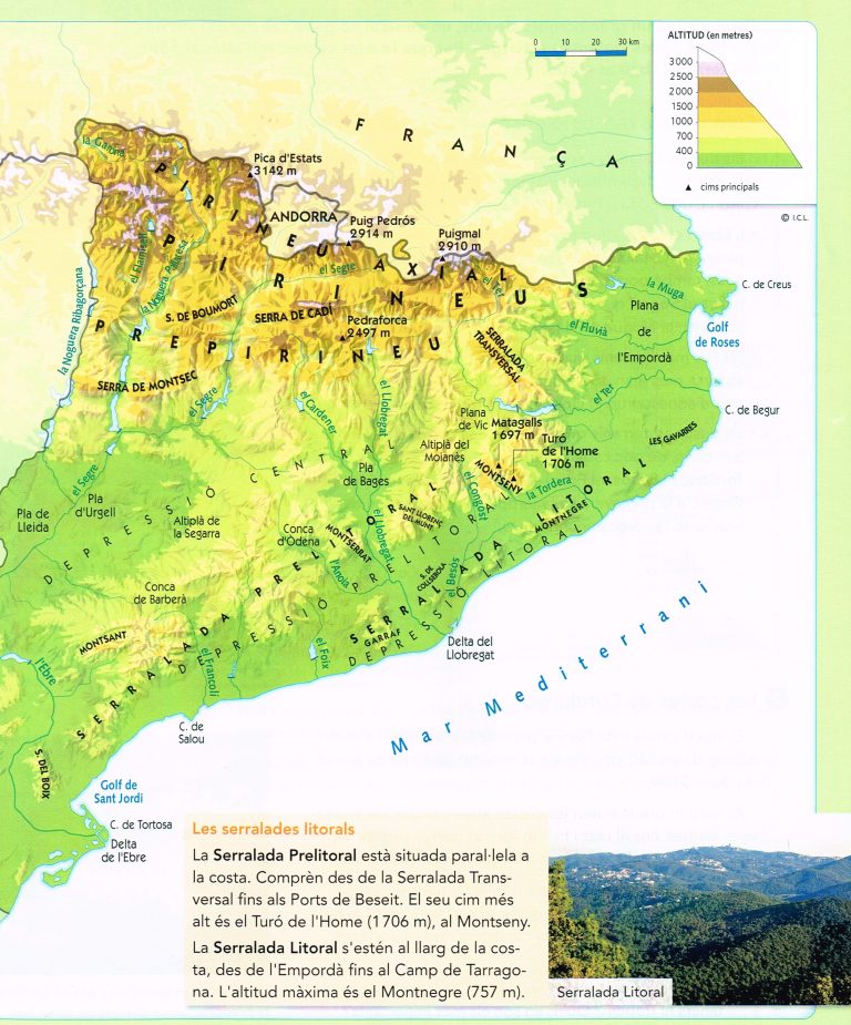 MEDI: Catalunya, el medi natural | Sisè Escola M.D. Montserrat de Malgrat