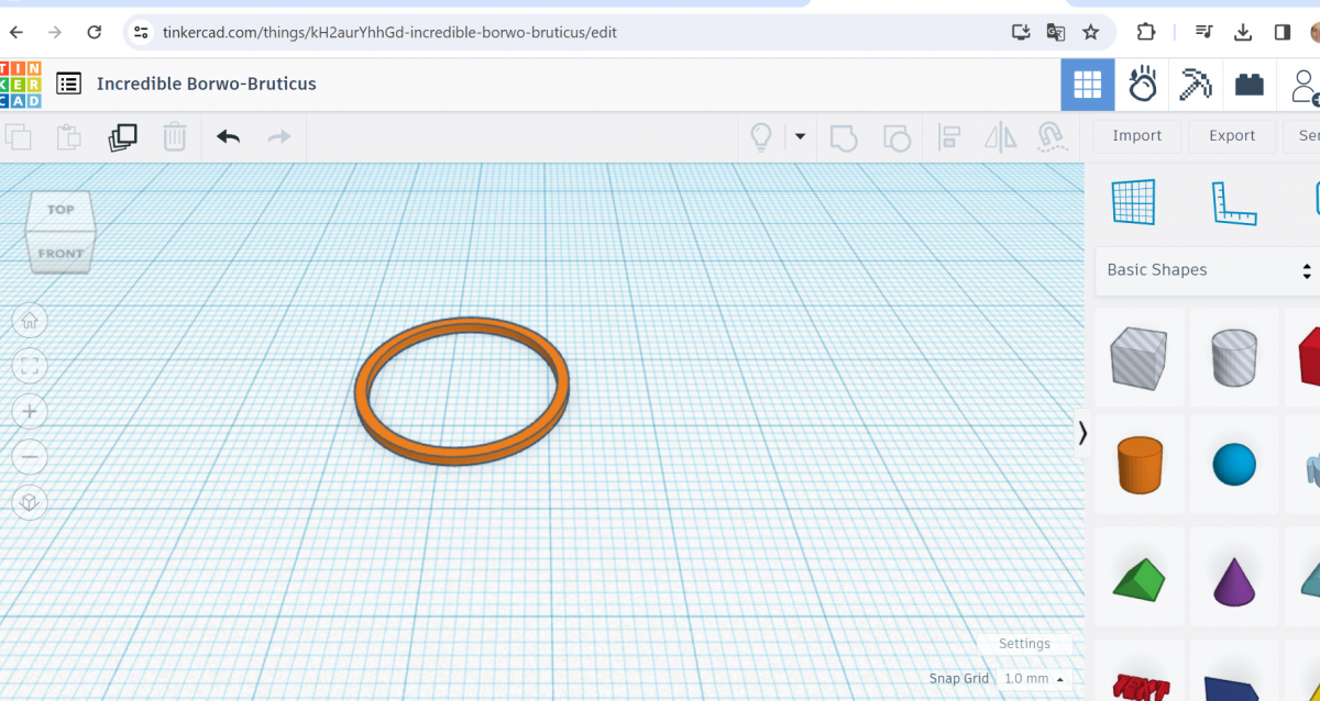 Activitat Espai Maker- Anell 3d (Thinkercad) – patriciatortajada