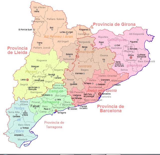 Mapes polítics i físics d’Espanya, Catalunya i Europa | GeOgRaFiA i ...