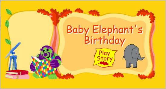 baby elephant birthday story | English P5