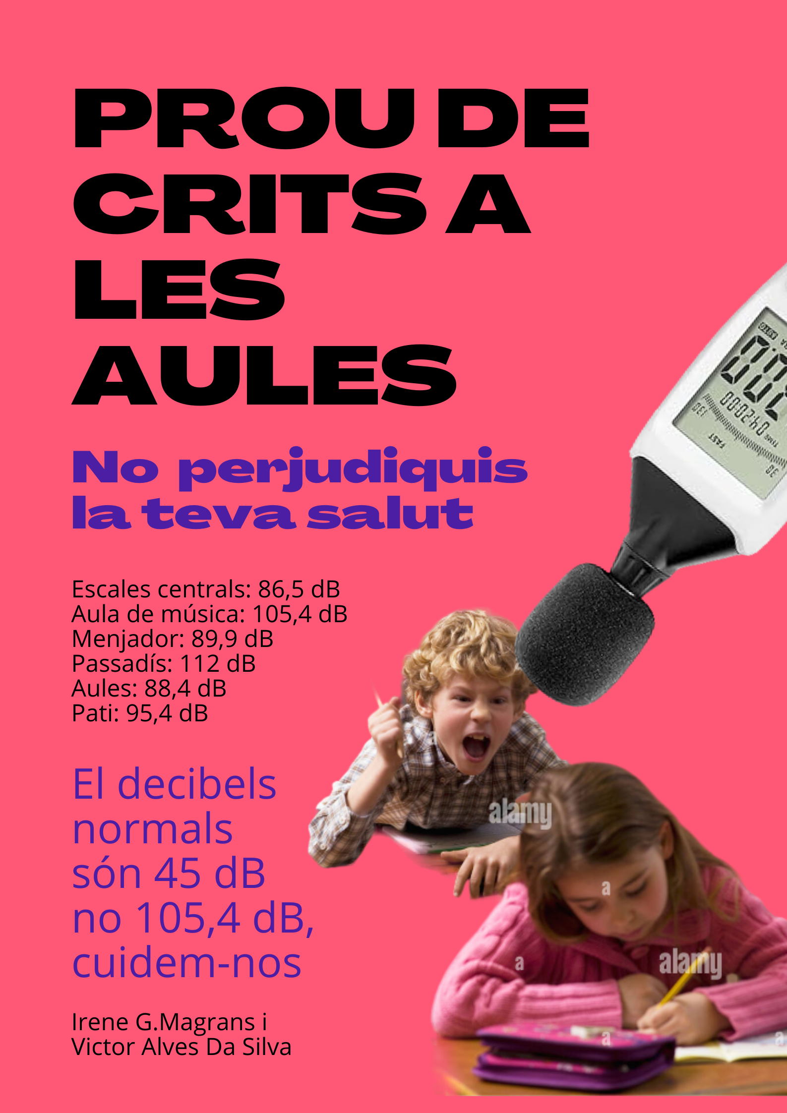 Cartells soroll, shhhhhh!!! | Qualitat de l'aire a les aules Imma Albelda