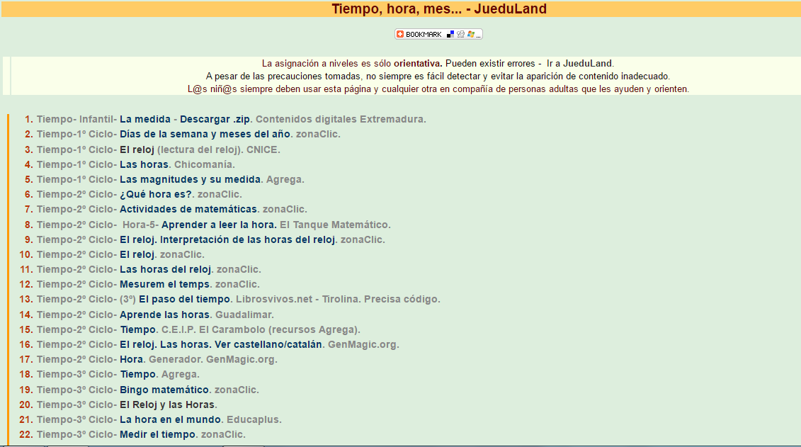 Mesures | Recursos Web Interessants