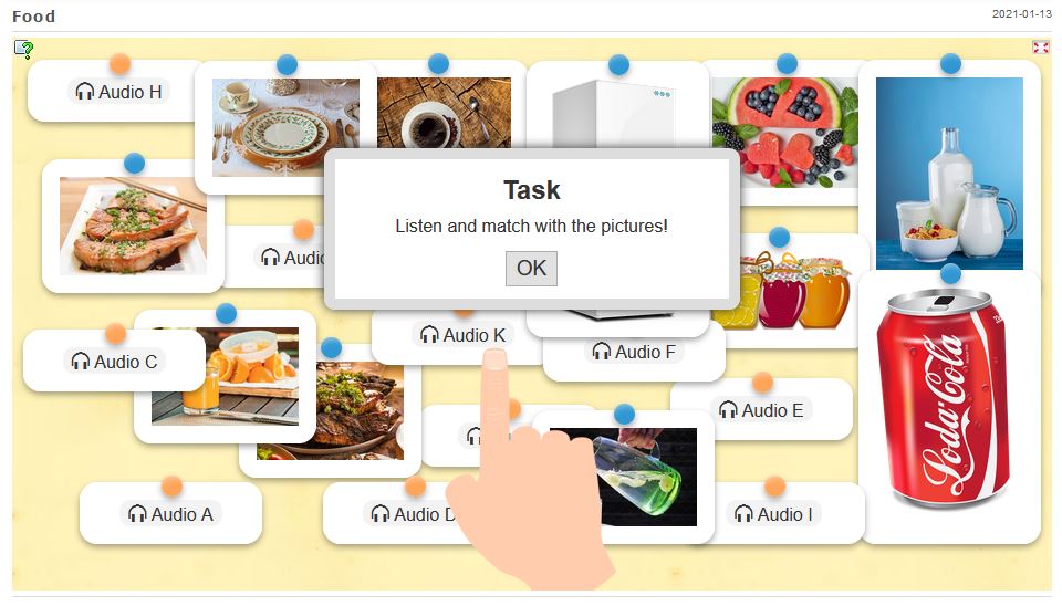 Matching Food! | Verdaguer English Blog