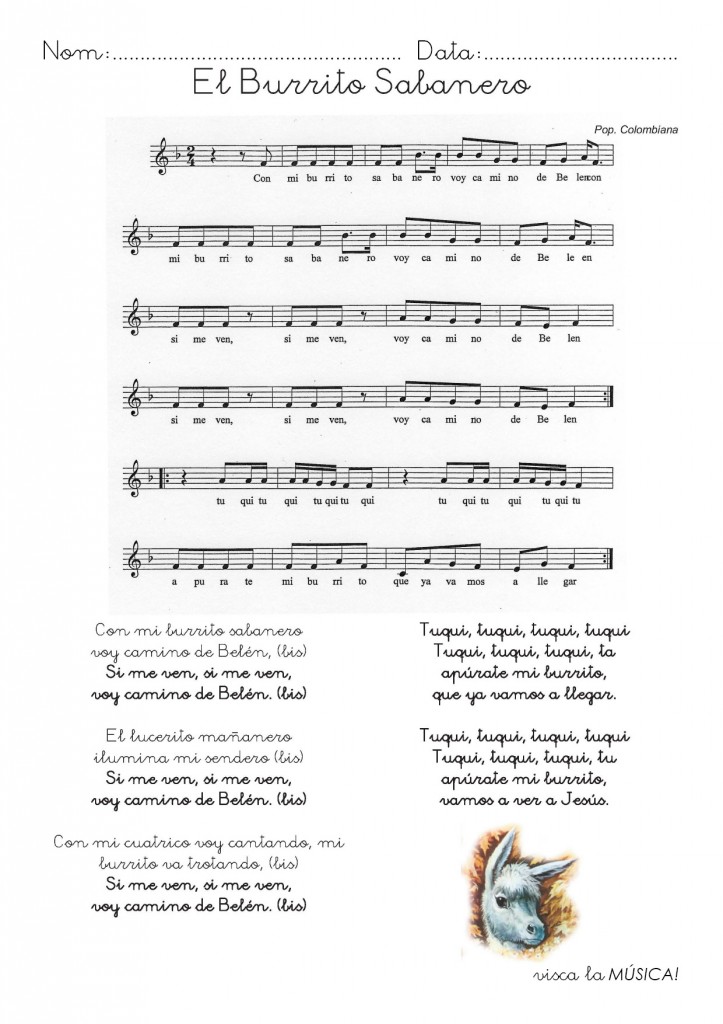 Nadala: El burrito sabanero | Visca la Música!